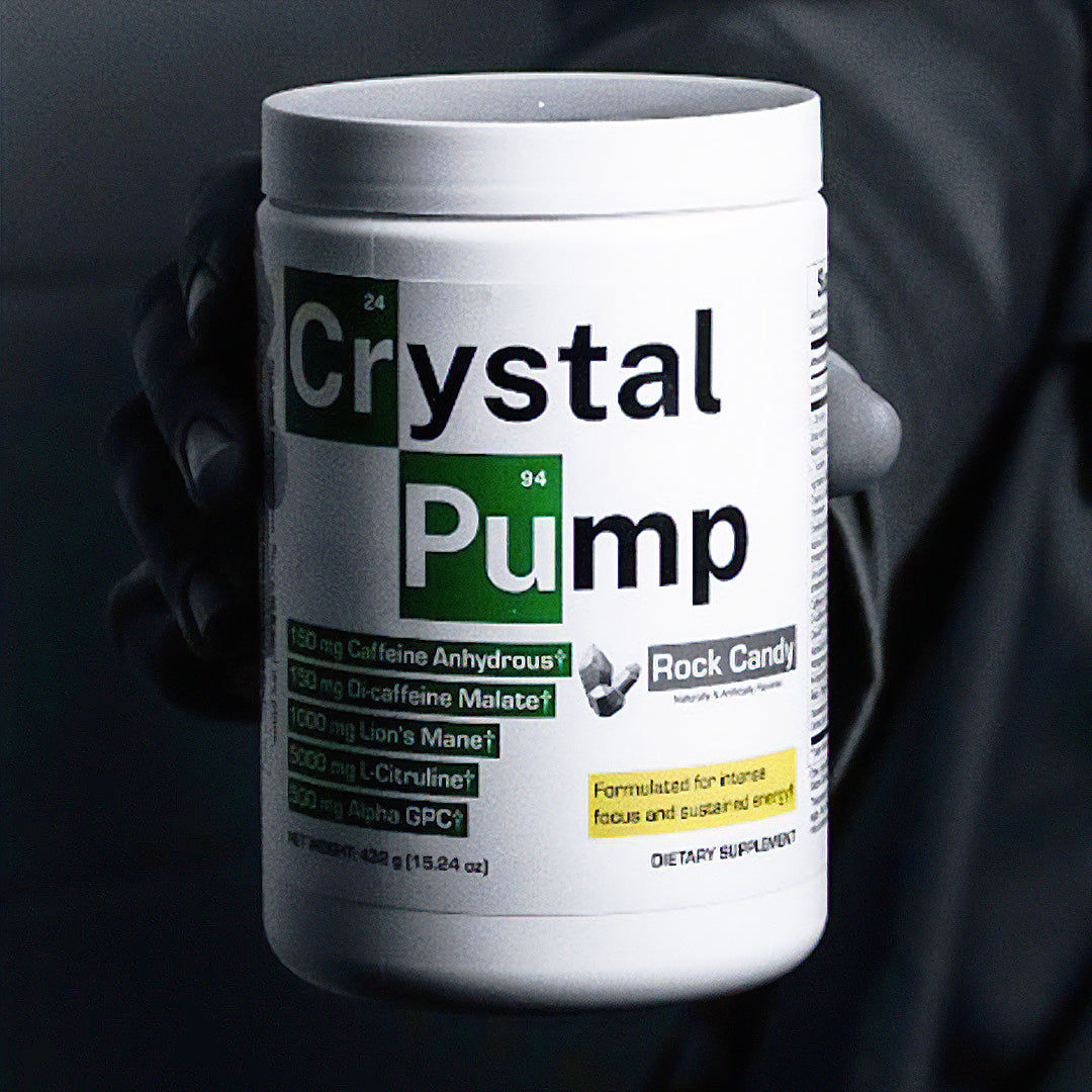 Crystal Pump: The best pre workout for strength athletes